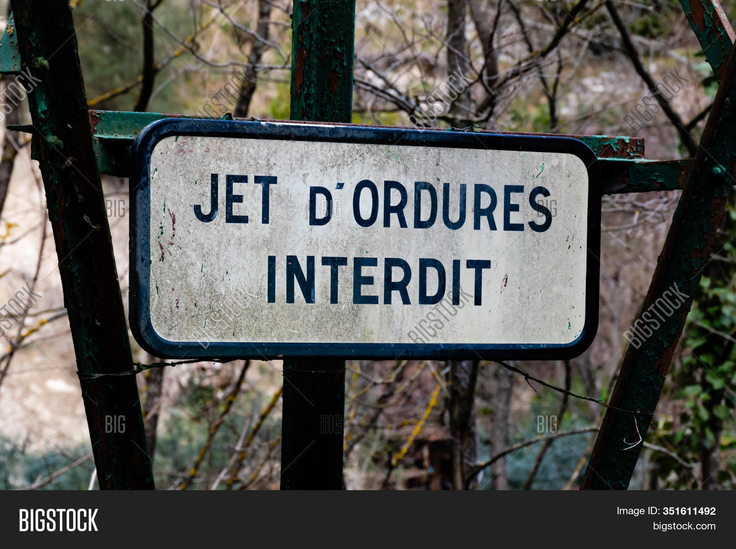 Sign French Saying ' Image & Photo (Free Trial) | Bigstock