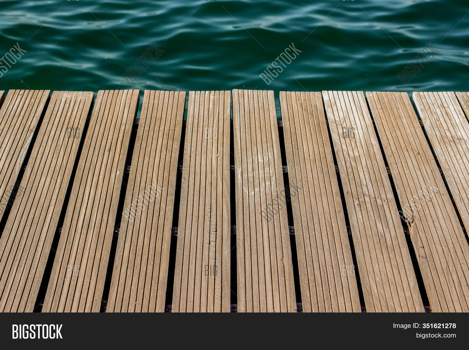 Wooden Deck Waterfront Image & Photo (Free Trial) | Bigstock