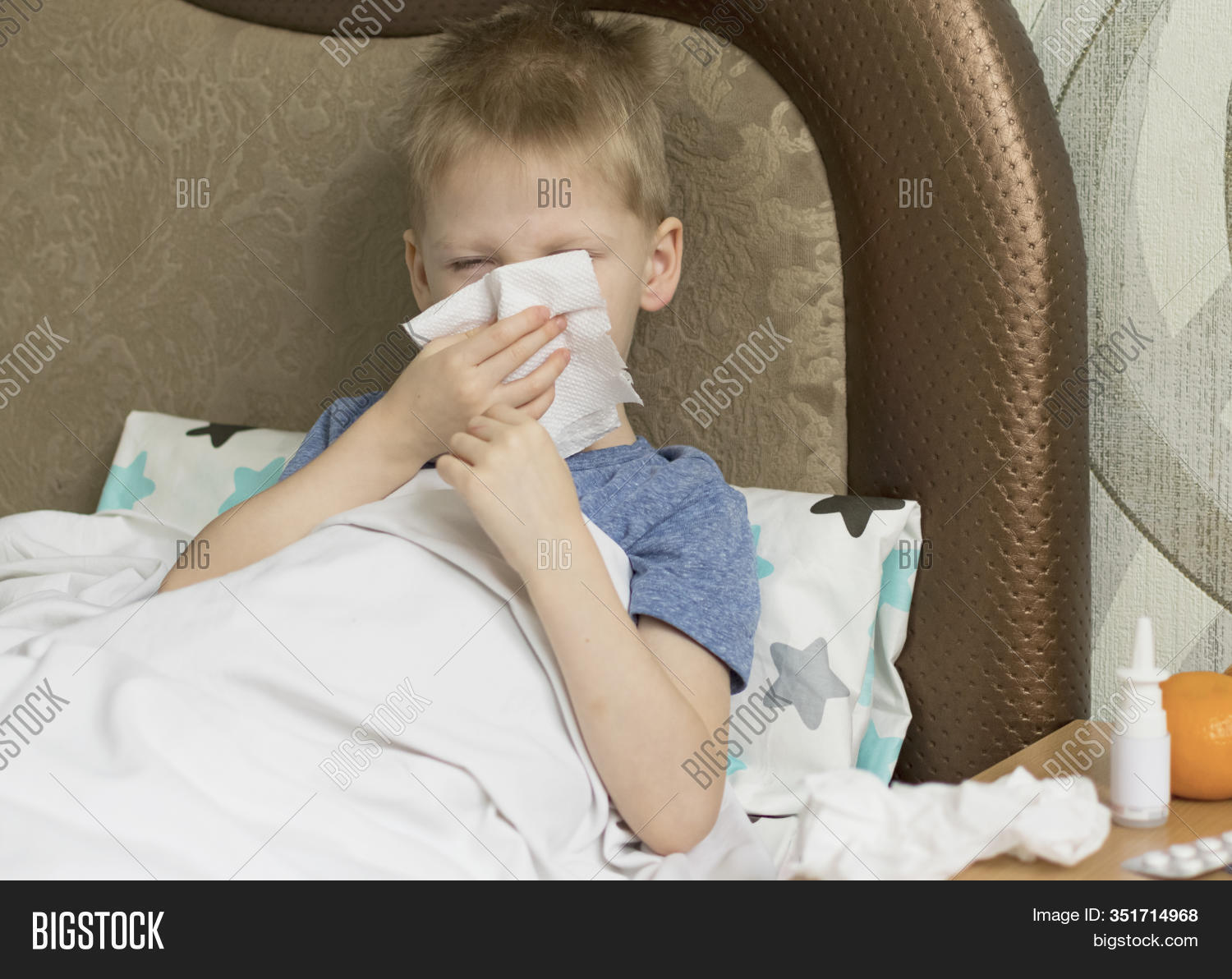 Sick Sad Child Image & Photo (Free Trial) | Bigstock
