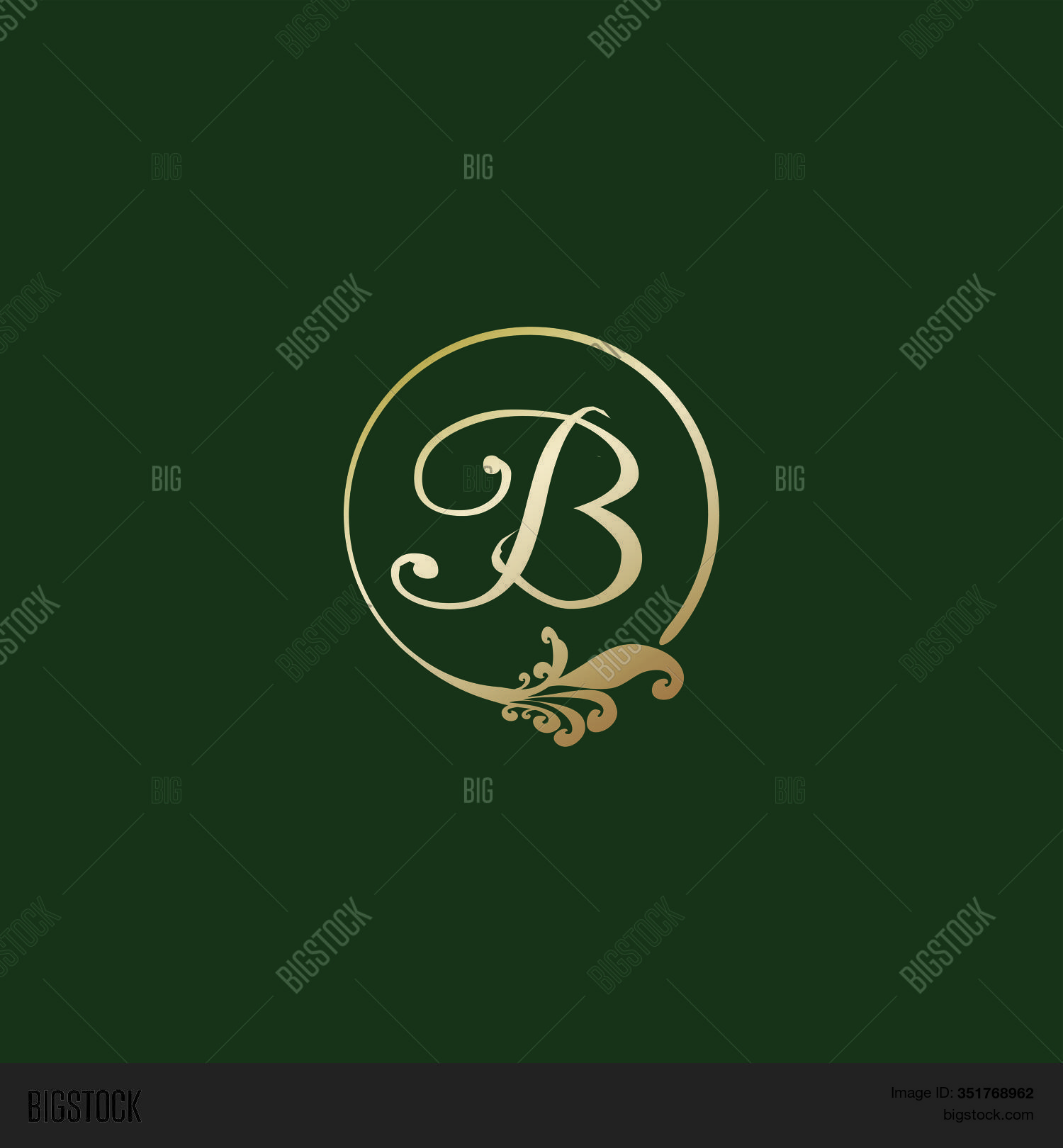 Letter B Decorative Vector & Photo (Free Trial) | Bigstock