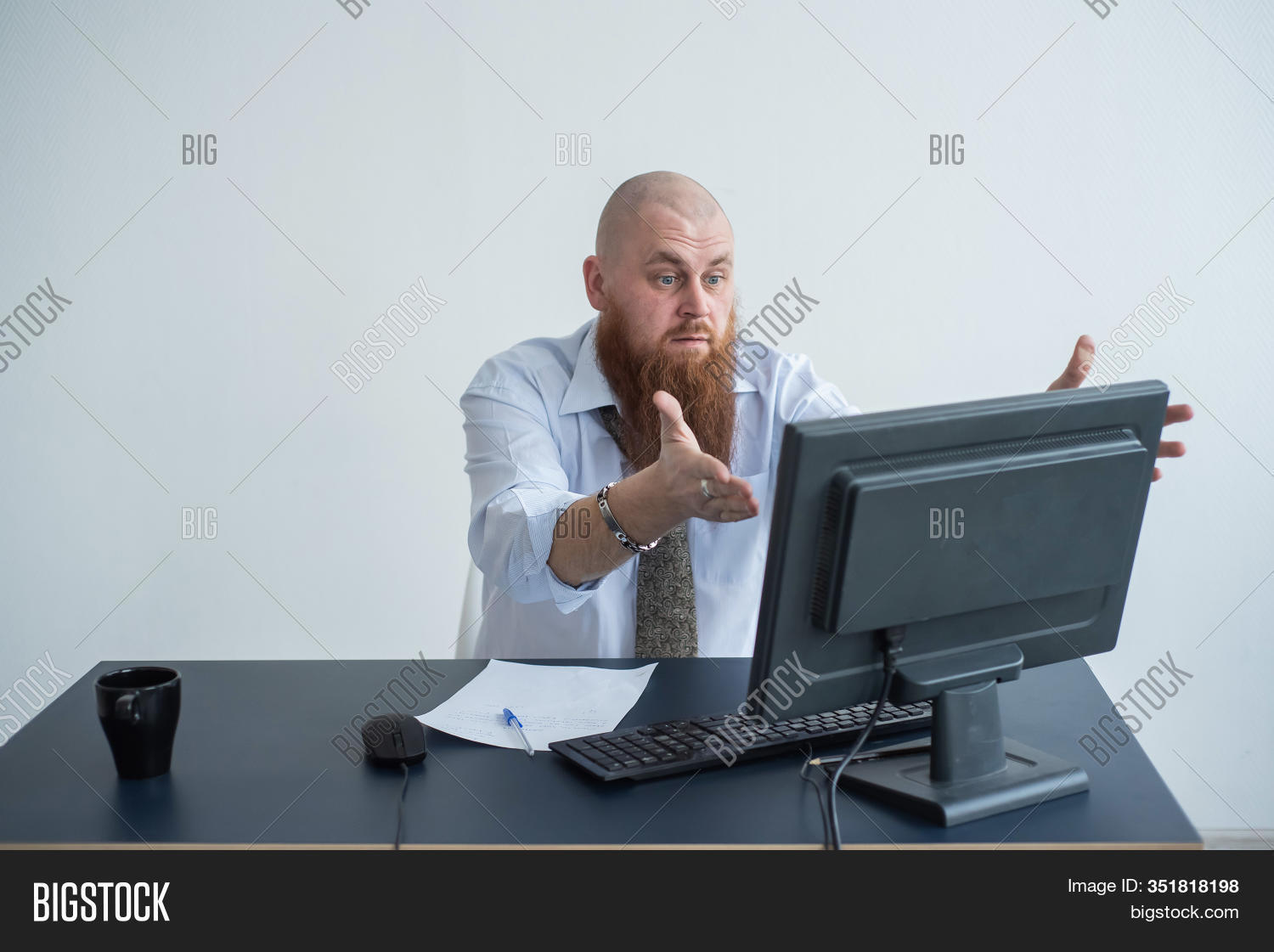 Problems Office Worker Image & Photo (Free Trial) | Bigstock