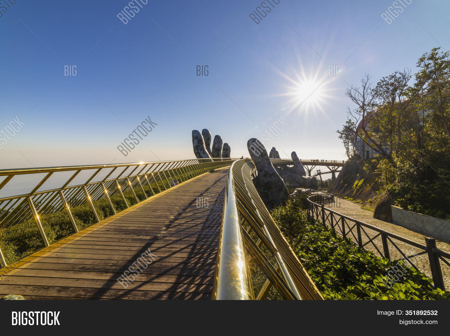 Golden Bridge Hand God Image & Photo (Free Trial) | Bigstock