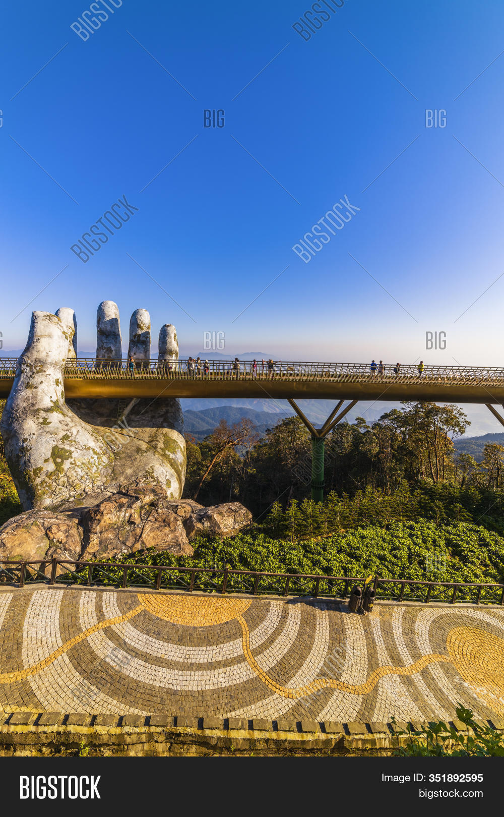 Golden Bridge Hand God Image & Photo (Free Trial) | Bigstock