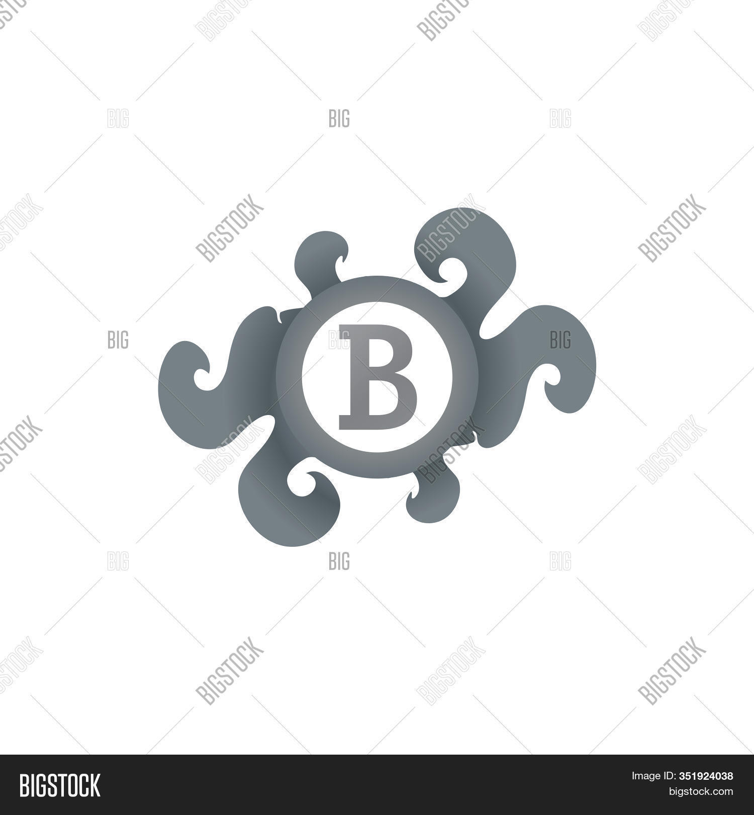 Letter B Decorative Vector & Photo (Free Trial) | Bigstock