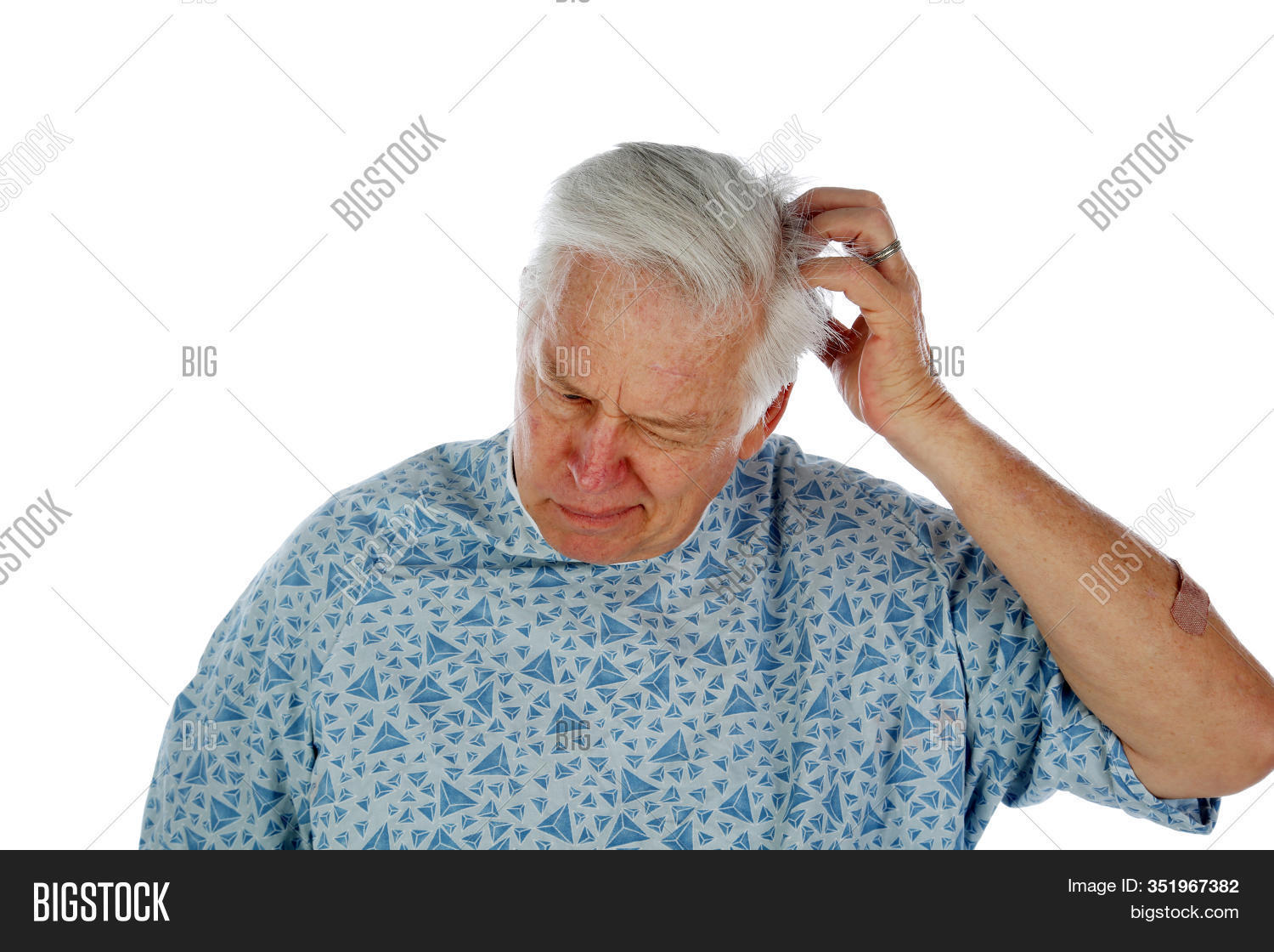 Man Itch. Man Hospital Image & Photo (Free Trial) | Bigstock