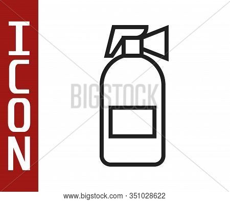 Black Line Fire Vektörü (Ücretsiz Deneme) | Bigstock