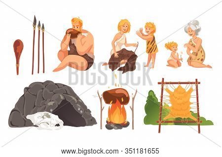 Prehistoric People Vector & Photo (Free Trial) | Bigstock