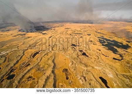 Tundra Fire. Burning Image & Photo (Free Trial) | Bigstock