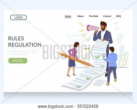 Rules Regulation Vector & Photo (Free Trial) | Bigstock