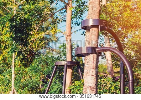 Black Steel Column Image & Photo (Free Trial) | Bigstock