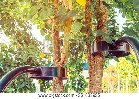 Black Steel Column Image & Photo (Free Trial) | Bigstock