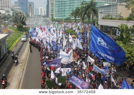 Workers Marched Image & Photo (Free Trial) | Bigstock