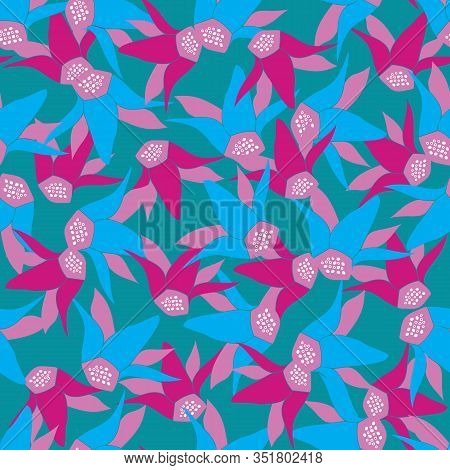 Repeat Flower Patterns Images, Illustrations & Vectors (Free) - Bigstock