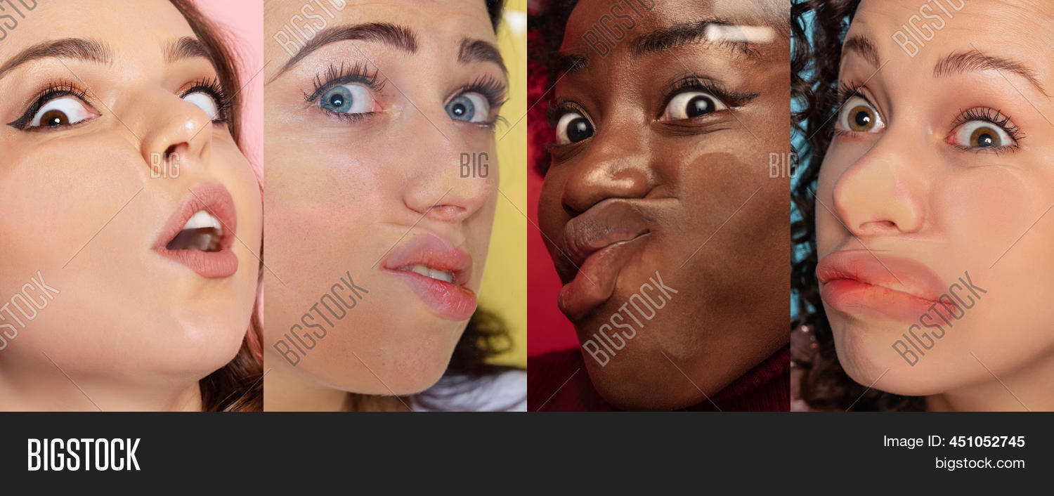 Set Close- Faces Young Image & Photo (Free Trial) | Bigstock