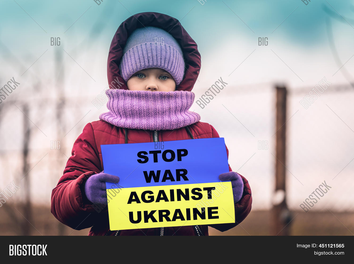 Little Refugee Girl Image & Photo (Free Trial) | Bigstock