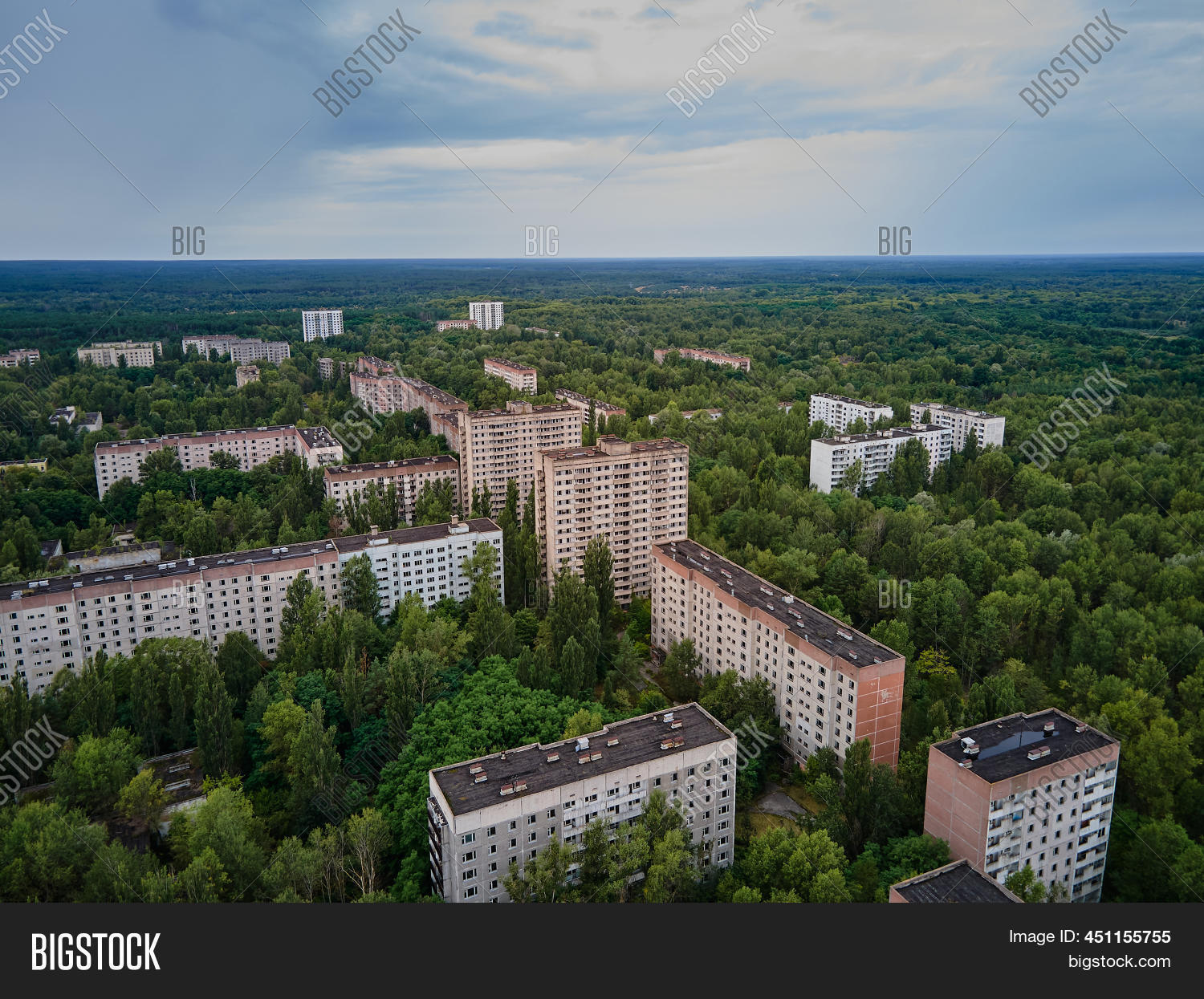 Aerial View Chernobyl Image & Photo (Free Trial) | Bigstock