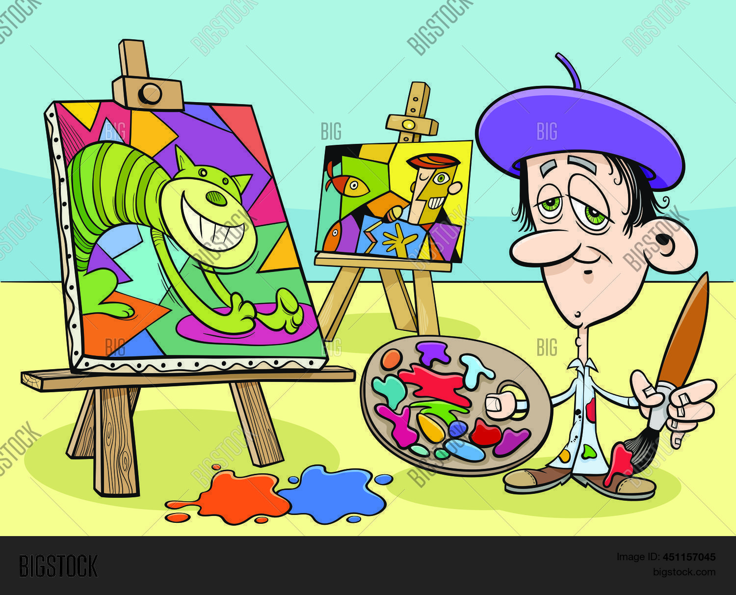 Cartoon Illustration Vector & Photo (Free Trial) | Bigstock