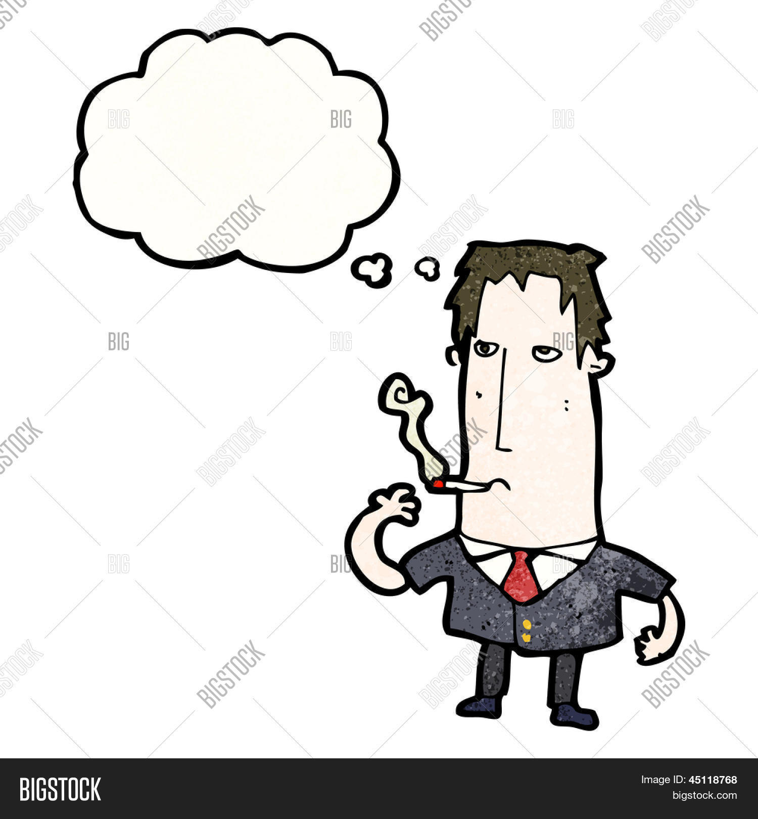 Cartoon Smoking Image & Photo (Free Trial) | Bigstock