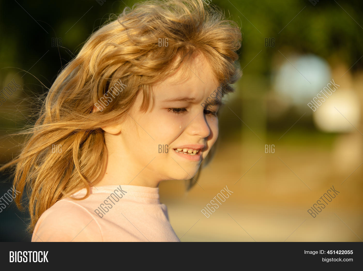 Unhappy Sad Kid Face. Image & Photo (Free Trial) | Bigstock