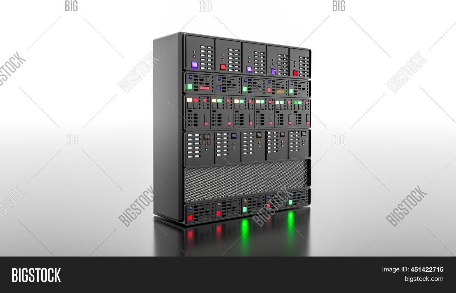 Modern Server Rack. Image & Photo (Free Trial) | Bigstock