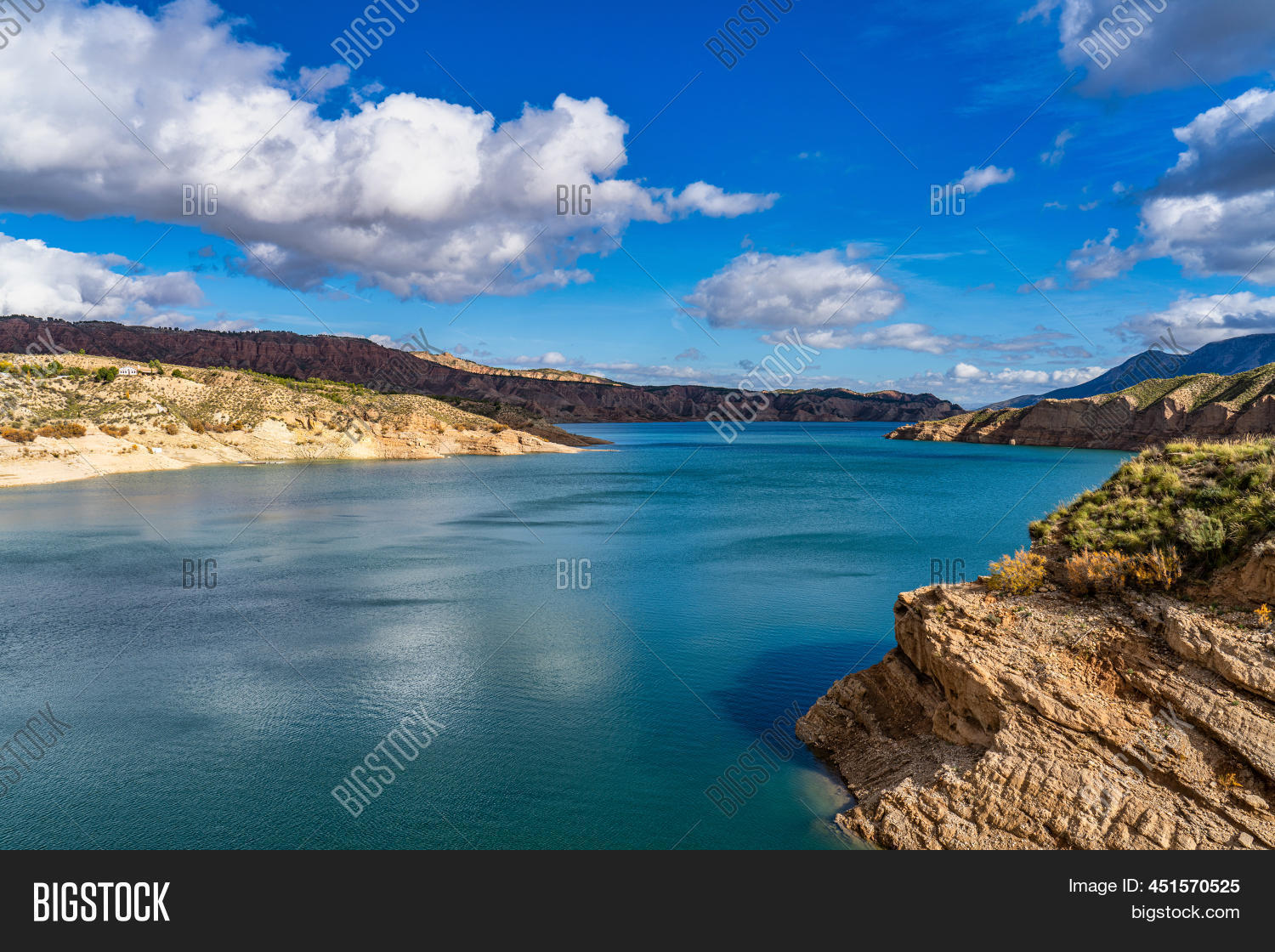 Embalse De Negratin Image & Photo (Free Trial) | Bigstock