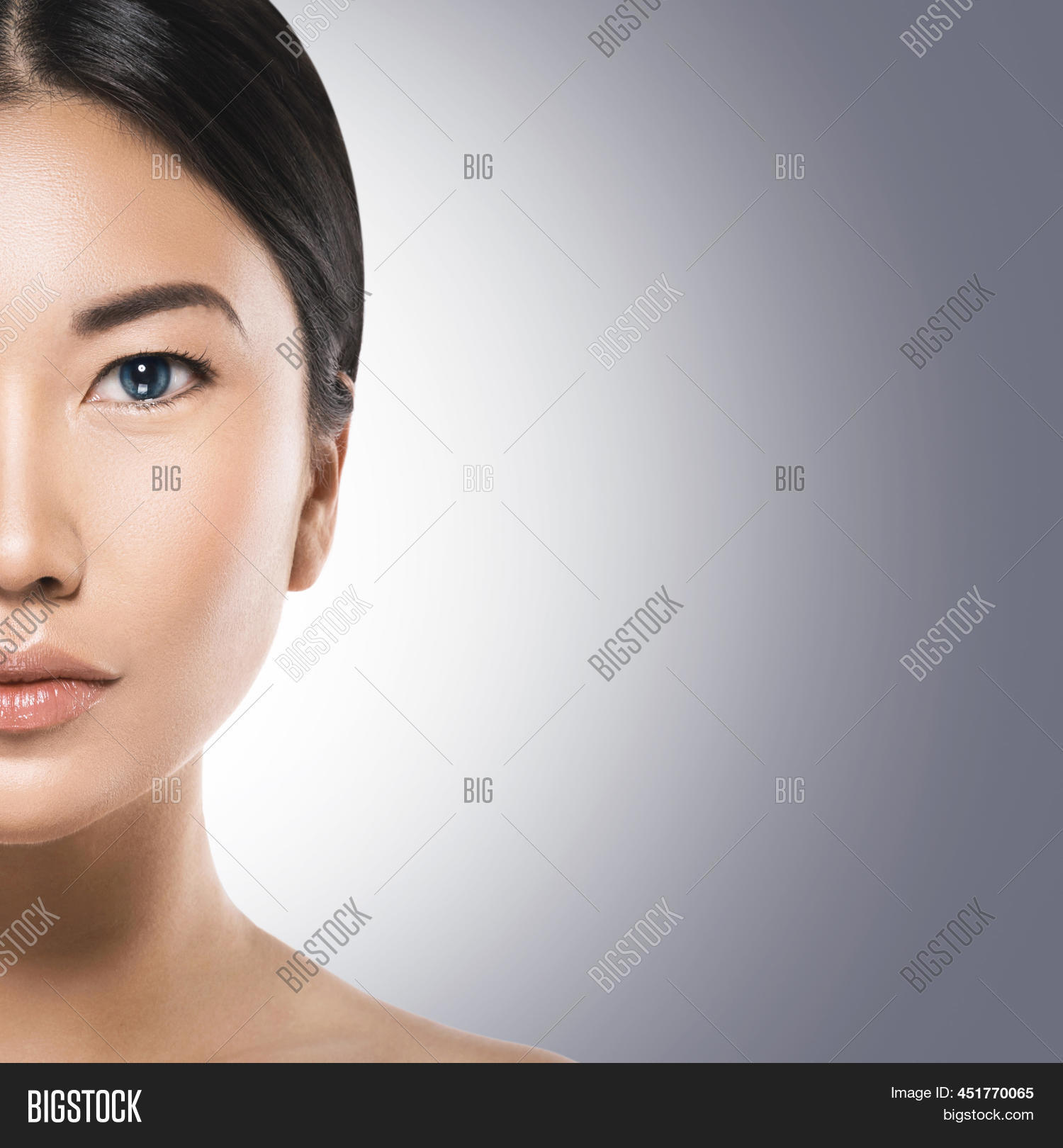 Half Asian Woman Face Image & Photo (Free Trial) | Bigstock