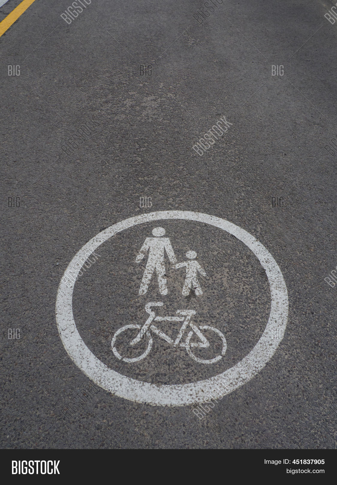 Walking Cycling Paths Image & Photo (Free Trial) | Bigstock