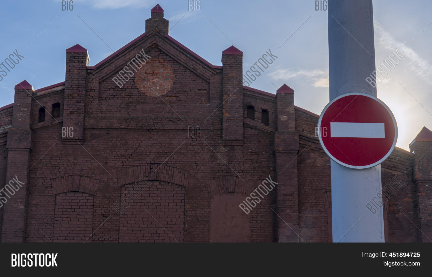 No Entry Sign Old Town Image & Photo (Free Trial) | Bigstock