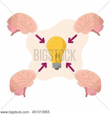 Group Brain Icons Vector & Photo (Free Trial) | Bigstock