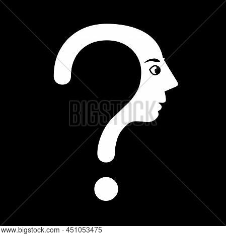 Question Mark Face. Vector & Photo (Free Trial) | Bigstock