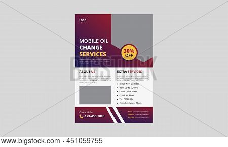 Oil Change Service Vector & Photo (Free Trial) | Bigstock