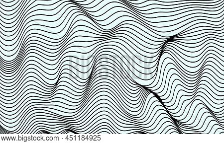 Black Wavy Lines On Vector & Photo (Free Trial) | Bigstock