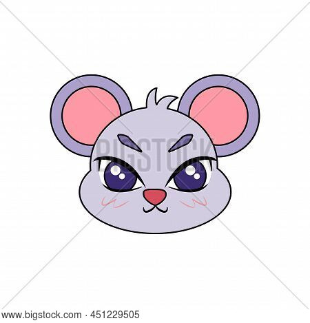 Isolated Cute Rat Vector & Photo (Free Trial) | Bigstock