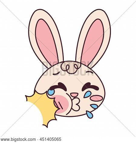 Isolated Shock Rabbit Vector & Photo (Free Trial) | Bigstock