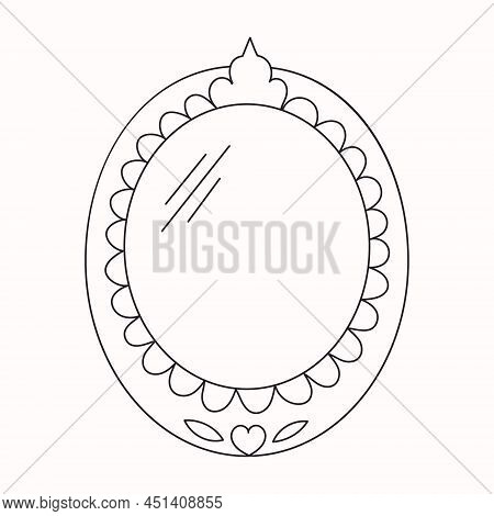Princess Mirror Frame Vector & Photo (Free Trial) | Bigstock