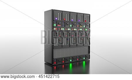 Modern Server Rack. Image & Photo (Free Trial) | Bigstock