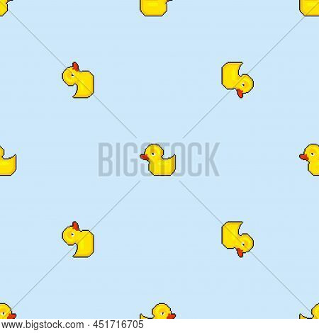 Rubber Duck Pixel Art Vector & Photo (Free Trial) | Bigstock