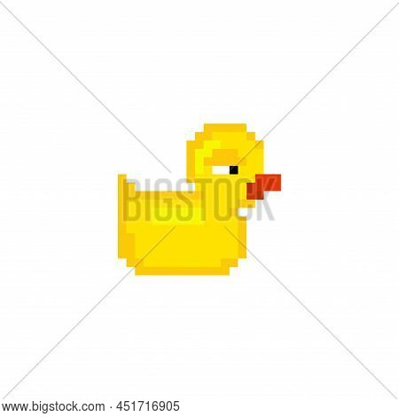 Rubber Duck Pixel Art Vector & Photo (Free Trial) | Bigstock