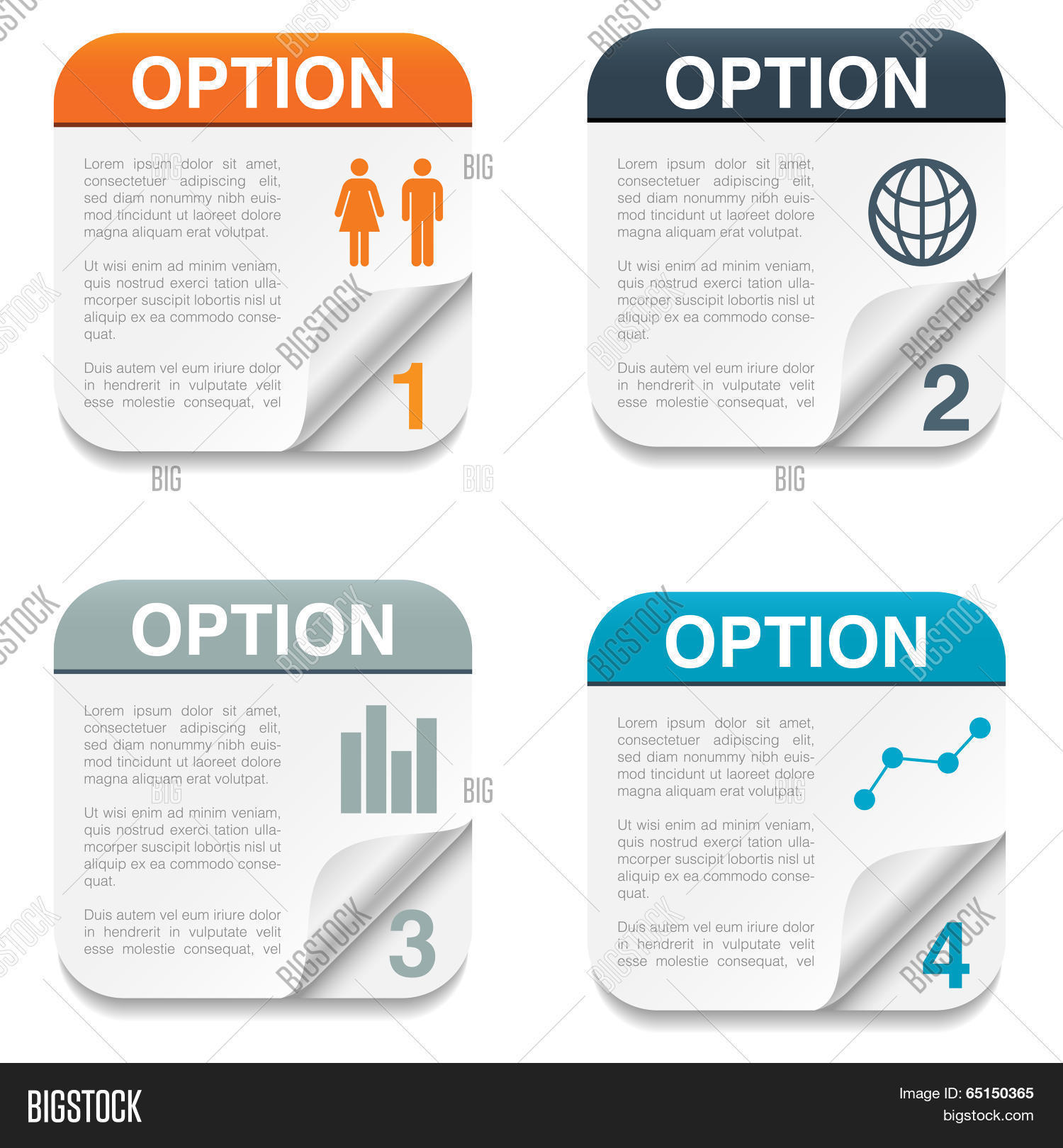 Option Backgrounds Vector & Photo (Free Trial) | Bigstock