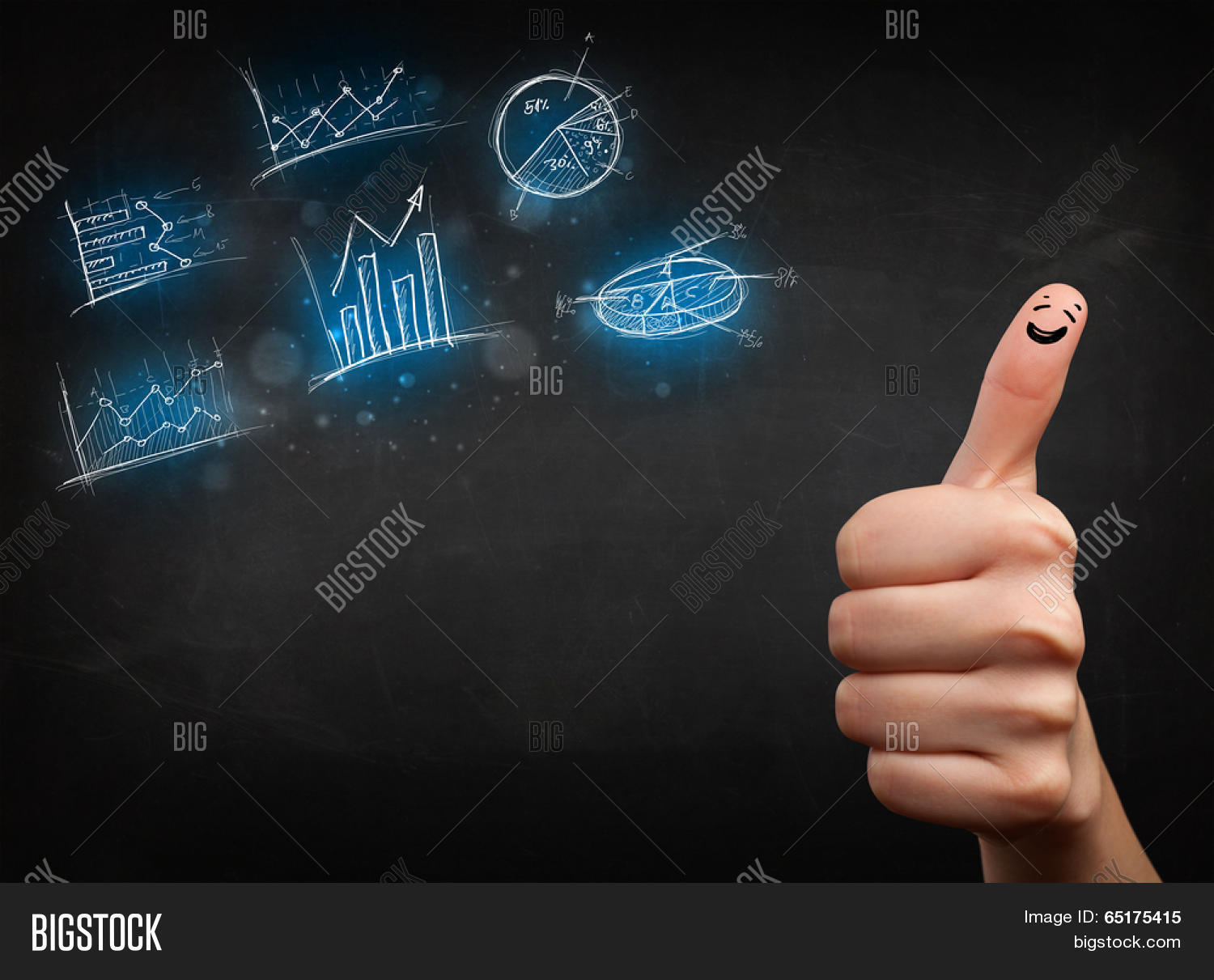 Happy Finger Smileys Image & Photo (Free Trial) | Bigstock