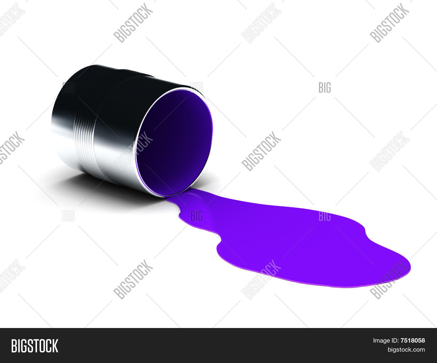 Purple Spilled Paint Image & Photo (Free Trial) | Bigstock