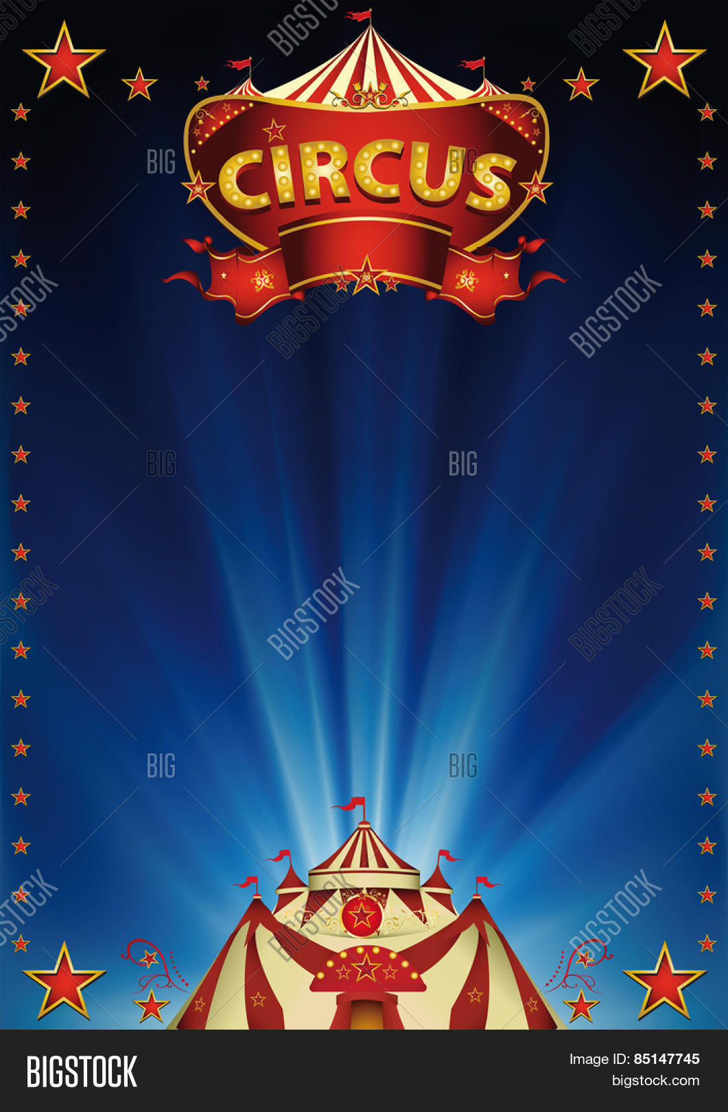 Magic Blue Circus. Image & Photo (Free Trial) | Bigstock