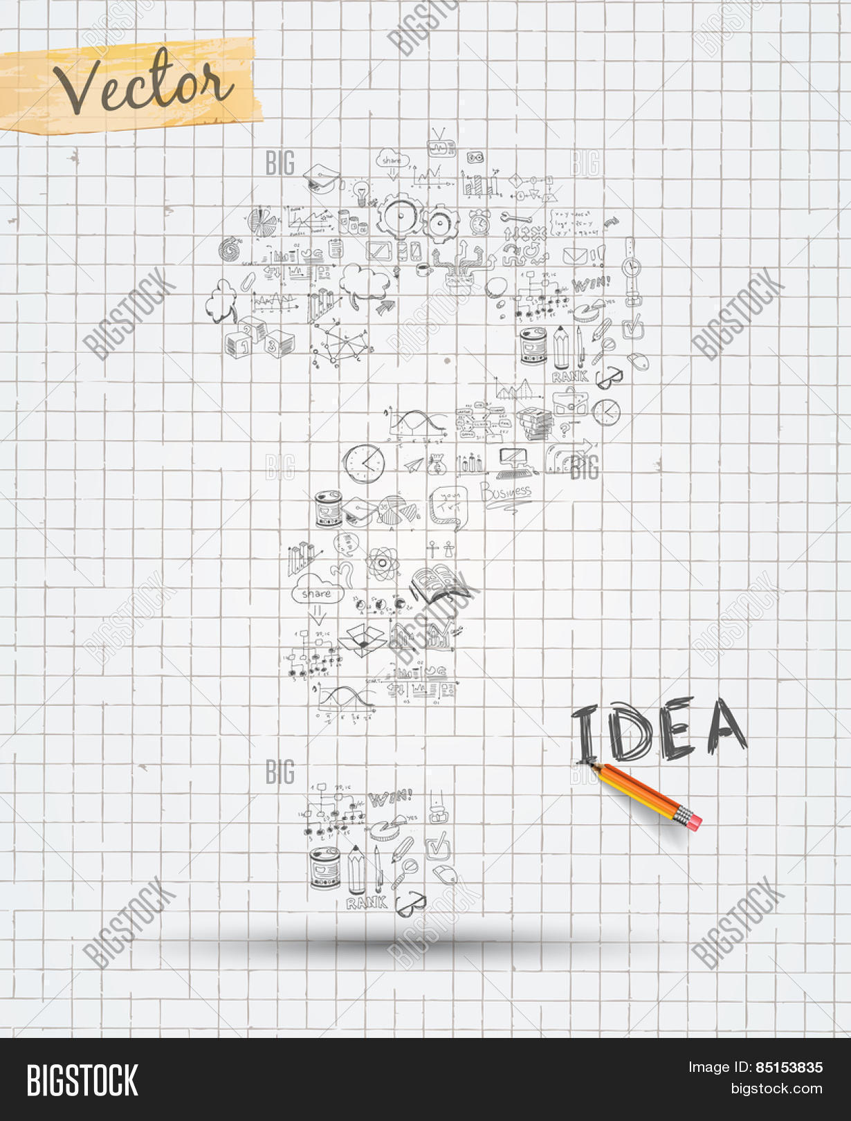 Idea Concept Layout Vector & Photo (Free Trial) | Bigstock