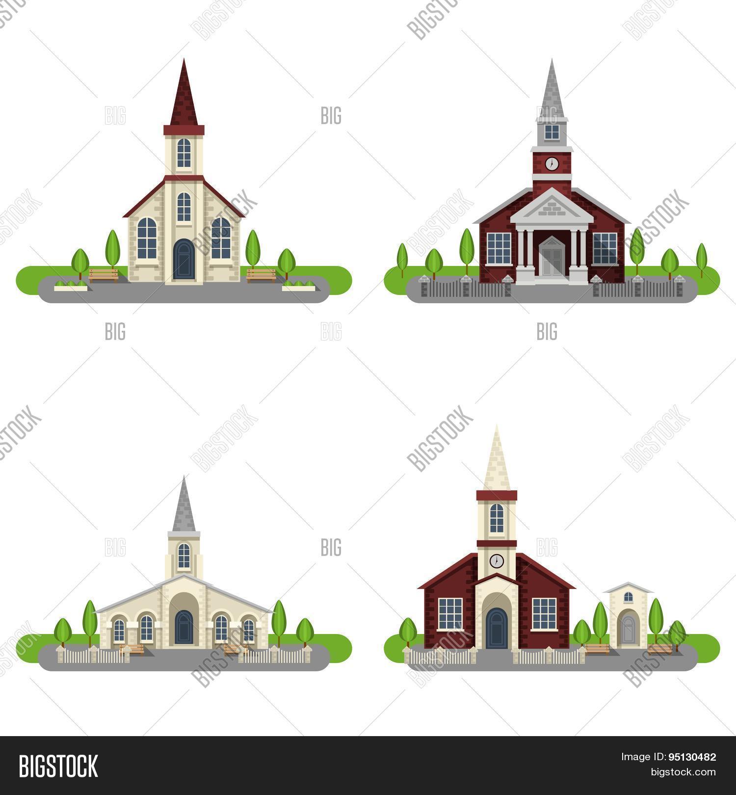 Church Decorative Vector & Photo (Free Trial) | Bigstock