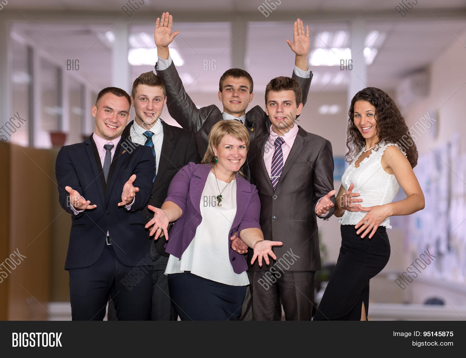 Happy Business Team Image & Photo (Free Trial) | Bigstock