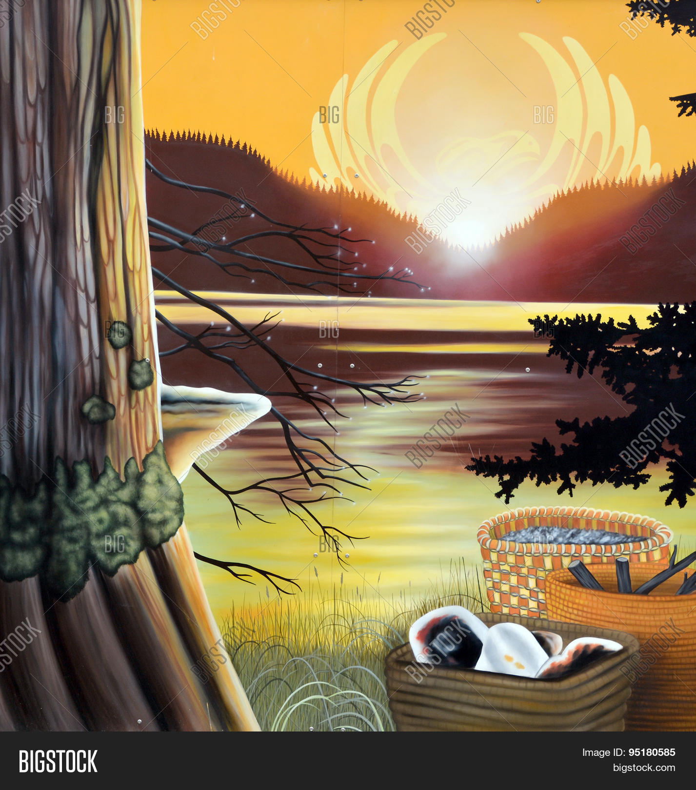 Fist Nation Mural Image & Photo (Free Trial) | Bigstock