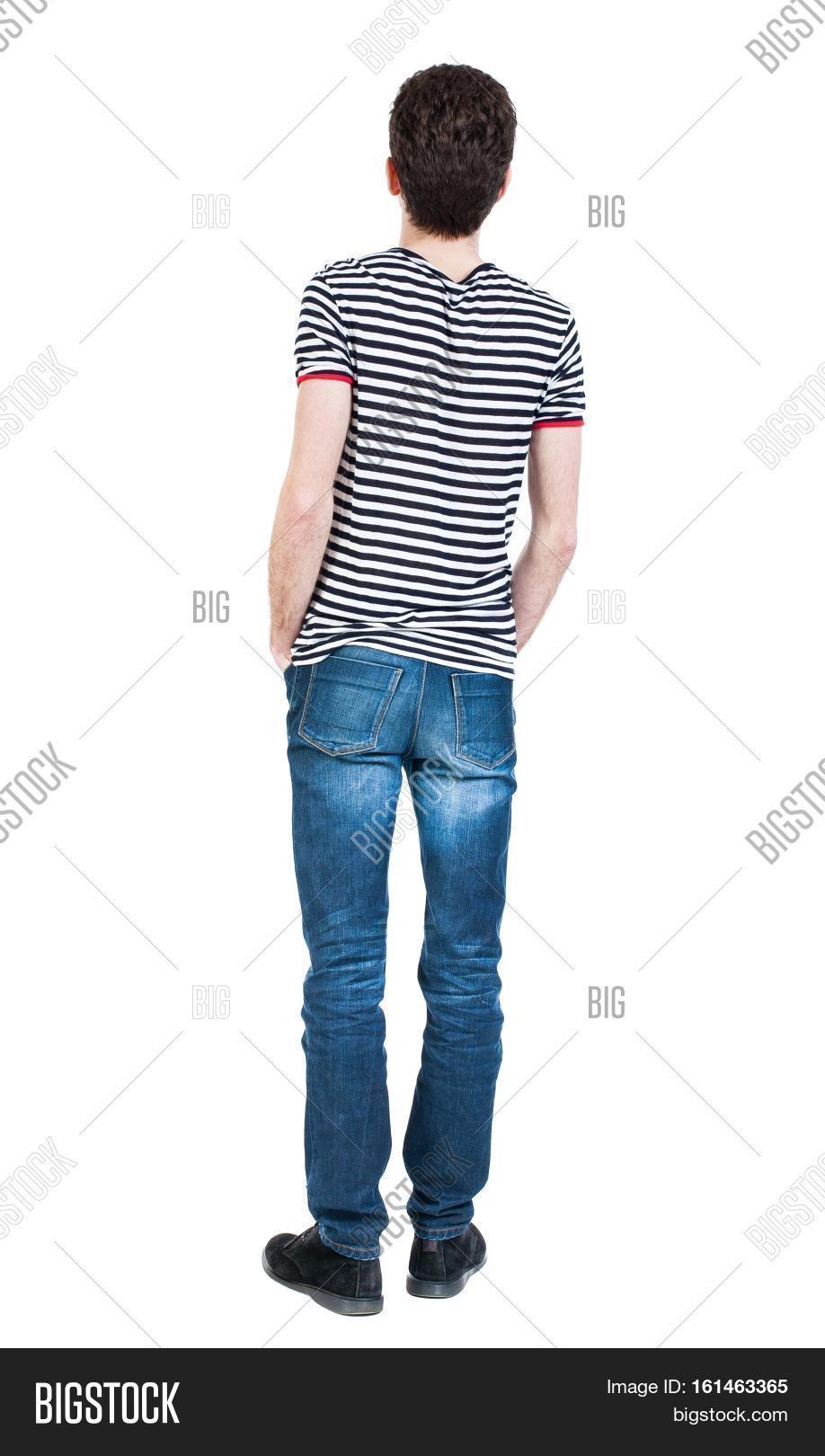 Back View Man Jeans. Image & Photo (Free Trial) | Bigstock