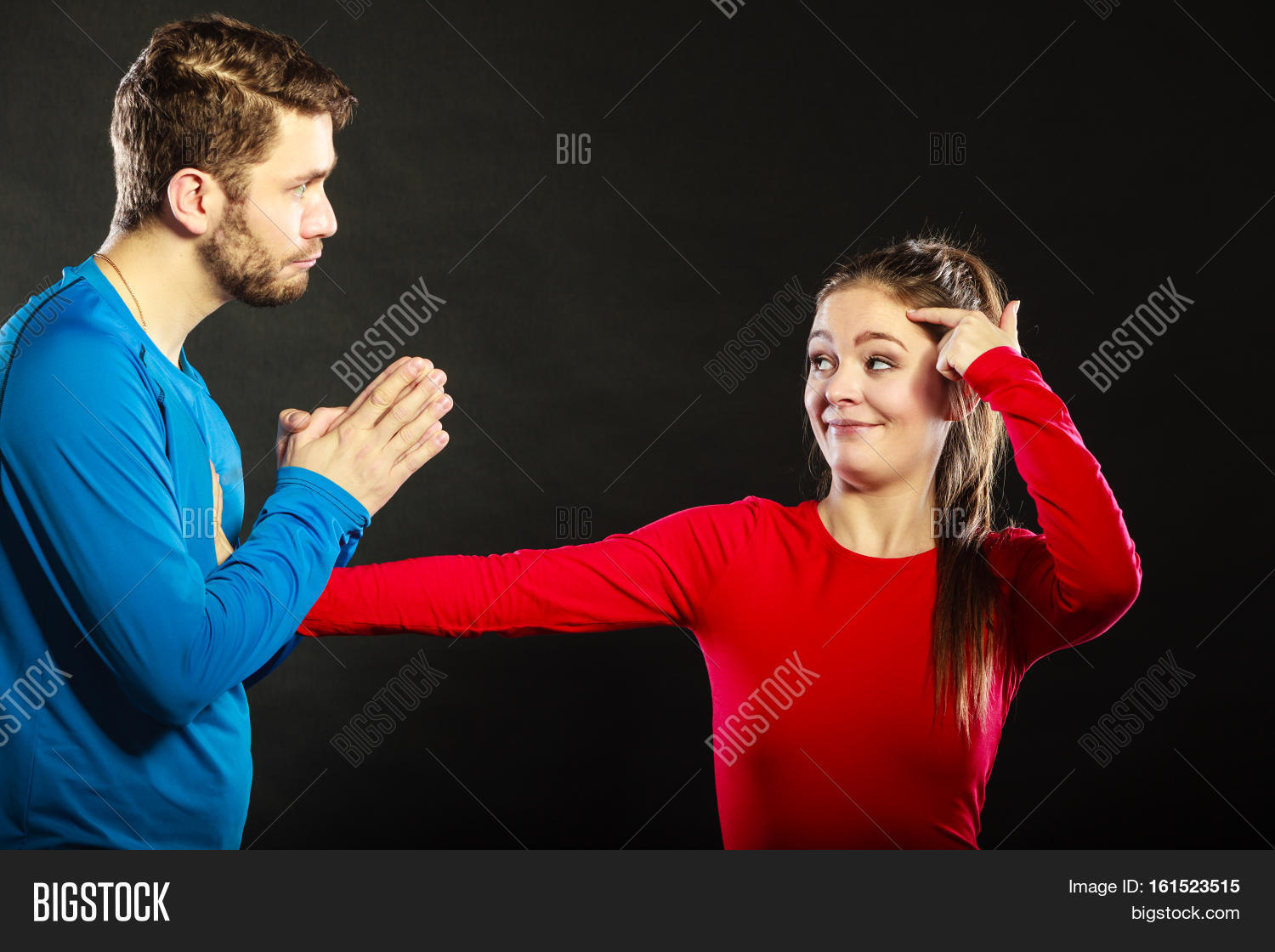 Husband Apologizing Image And Photo Free Trial Bigstock