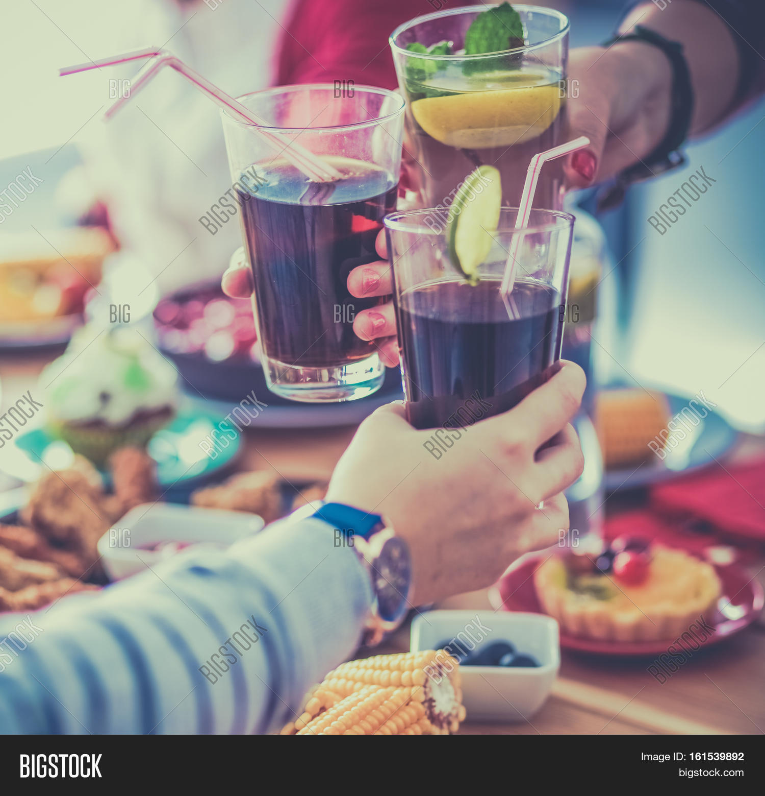 People Drinks While Image & Photo (Free Trial) | Bigstock