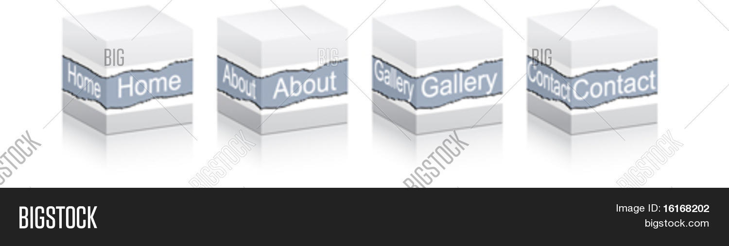 Box Menu Template Vector & Photo (Free Trial) | Bigstock